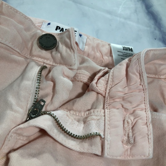 PAIGE | Jeans | Paige Light Pink Skyline Ankle Peg Skinny Jeans | Poshmark